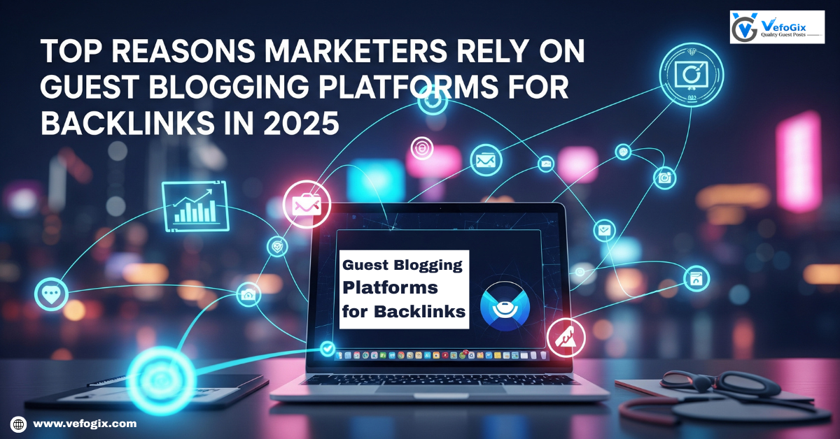Why Marketers Use Guest Blogging Platforms in 2025