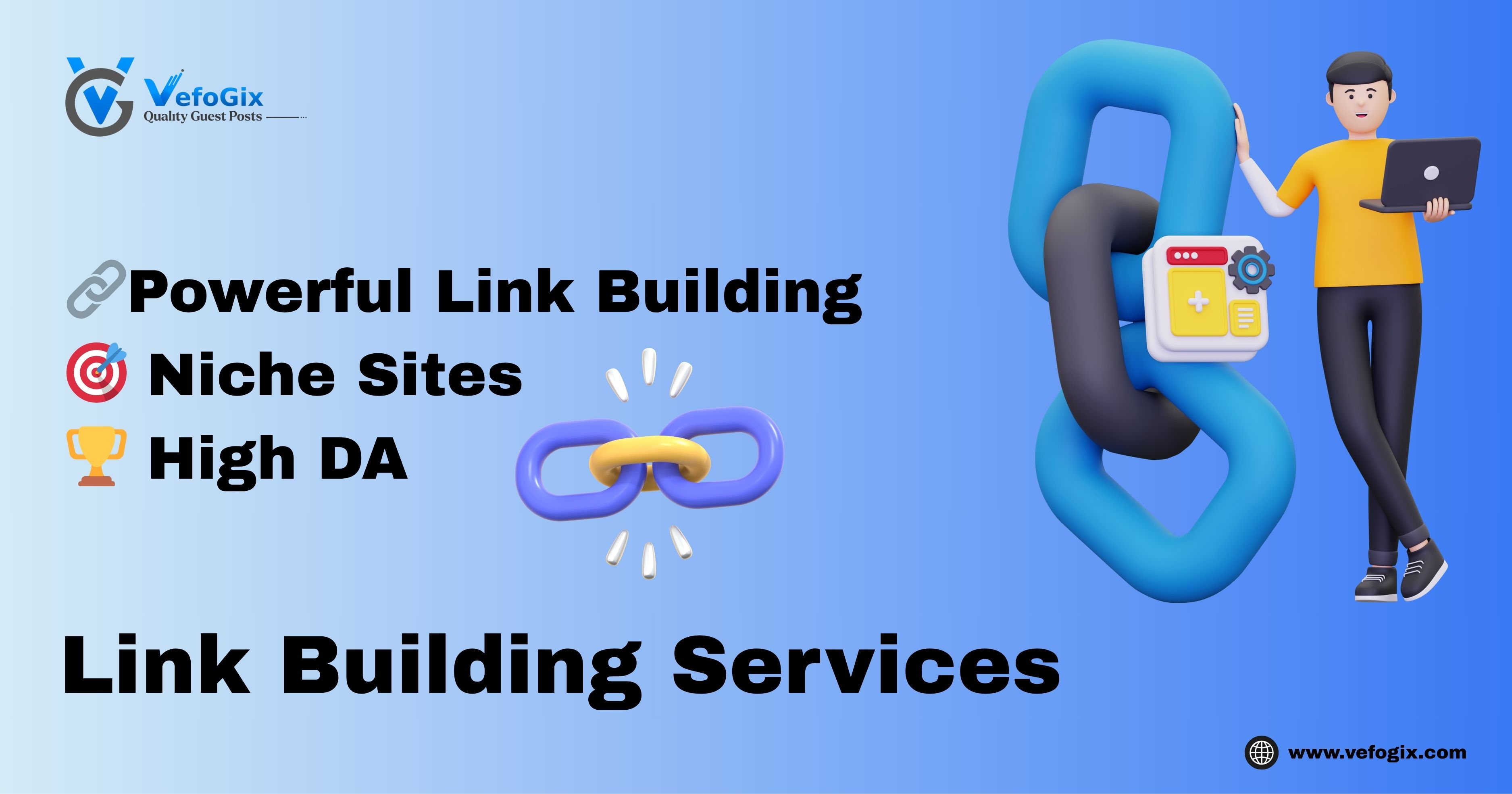 Vefogix: #1 Link Building Marketplace | Link Building Services